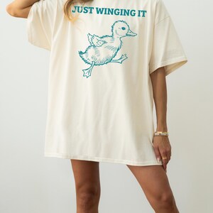 Relatable Duckling PNG SVG Digital Download, Just Winging It Duck ...