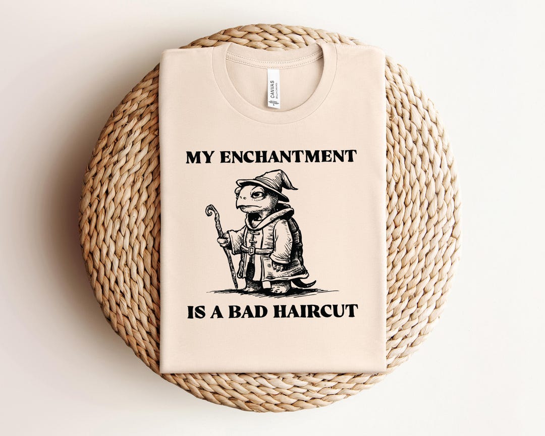 Turtle Wizard PNG SVG, My Enchantment is a Bad Haircut Digital Download ...