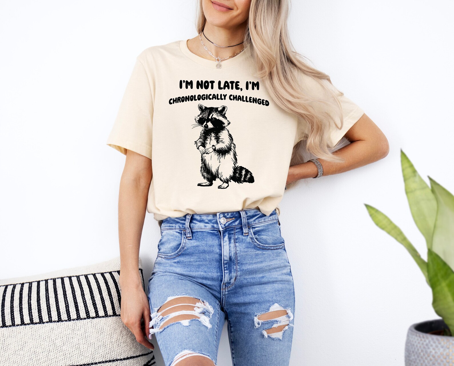 Raccoon Watch PNG SVG Digital Download, I'm Not Late I'm ...