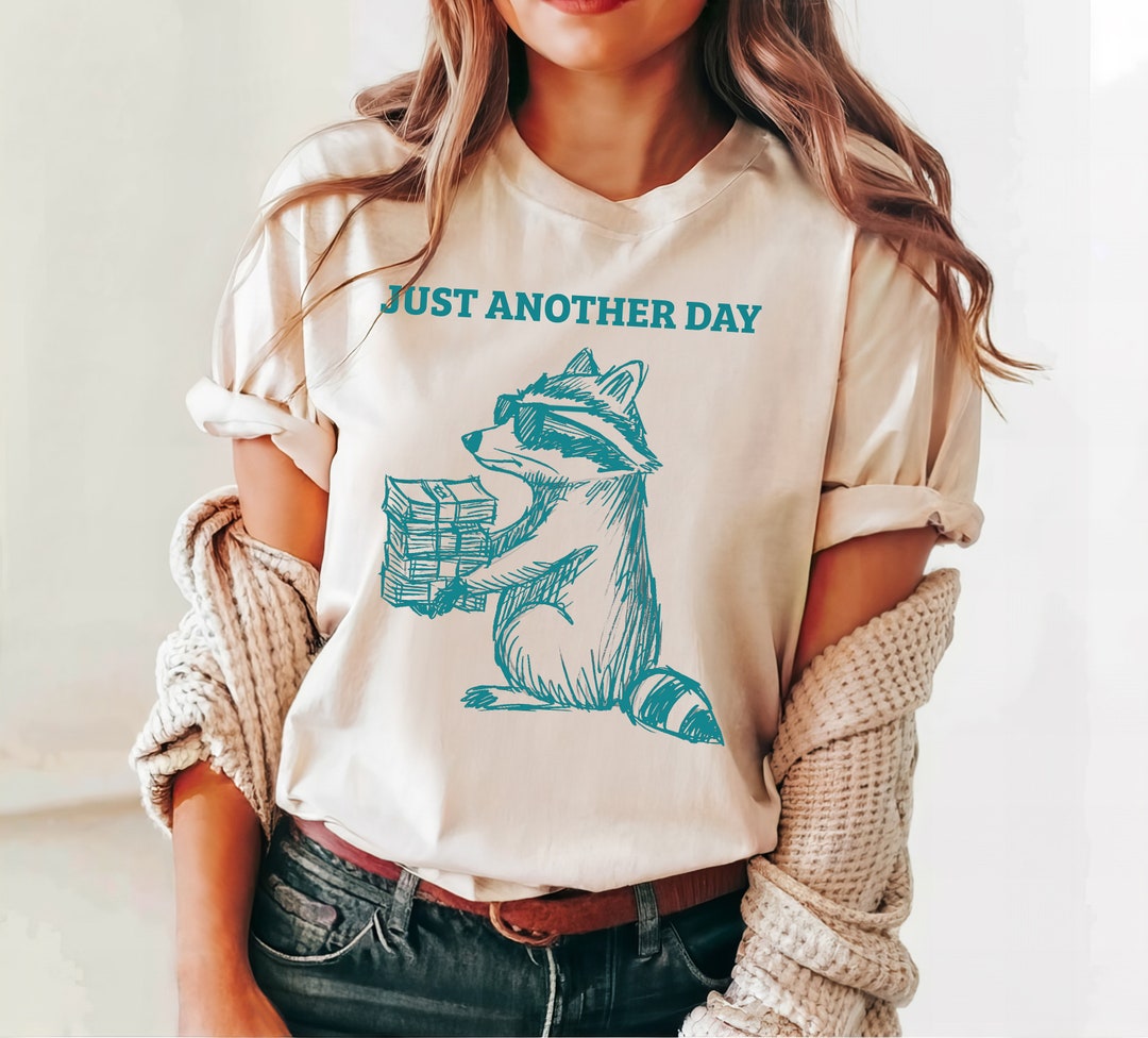 Raccoon Money PNG SVG Design Digital Download, Meme Sublimation PNG for ...