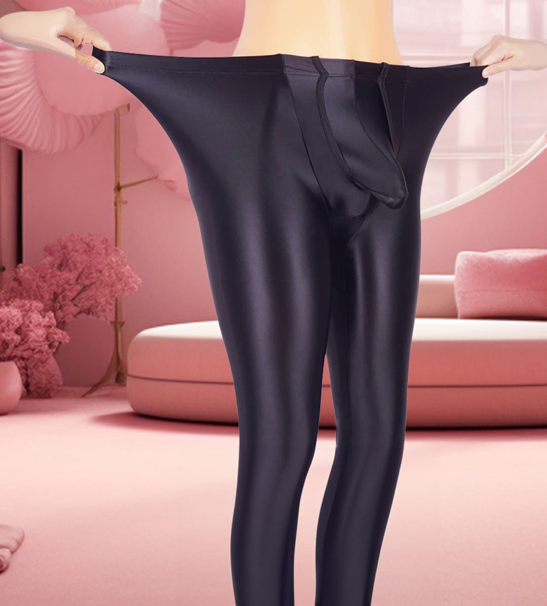 Femboy Lingerie / Sissy Lingerie / Kinky Lingerie / Femboy Legging / Femboy Pouch Tights ...