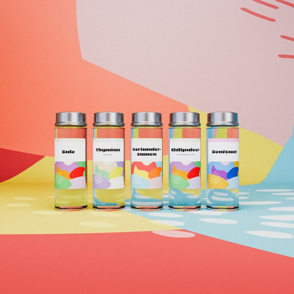 German Spice Jars - Etsy