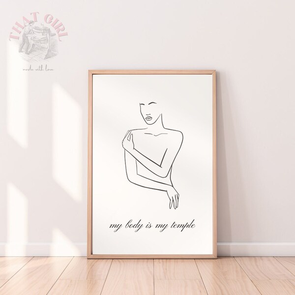 My Body is a Temple - Etsy