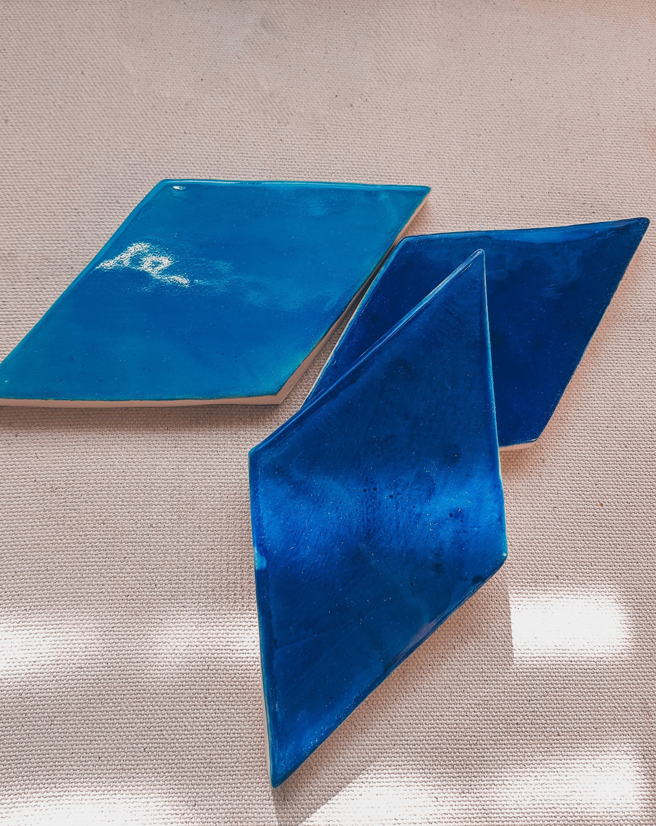 Rhombus Handmade Tiles - Etsy