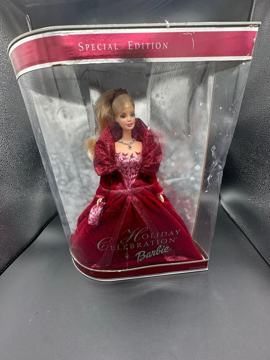 Vintage 2002 Mattel Barbie Doll Holiday Celebration Special Edition ...