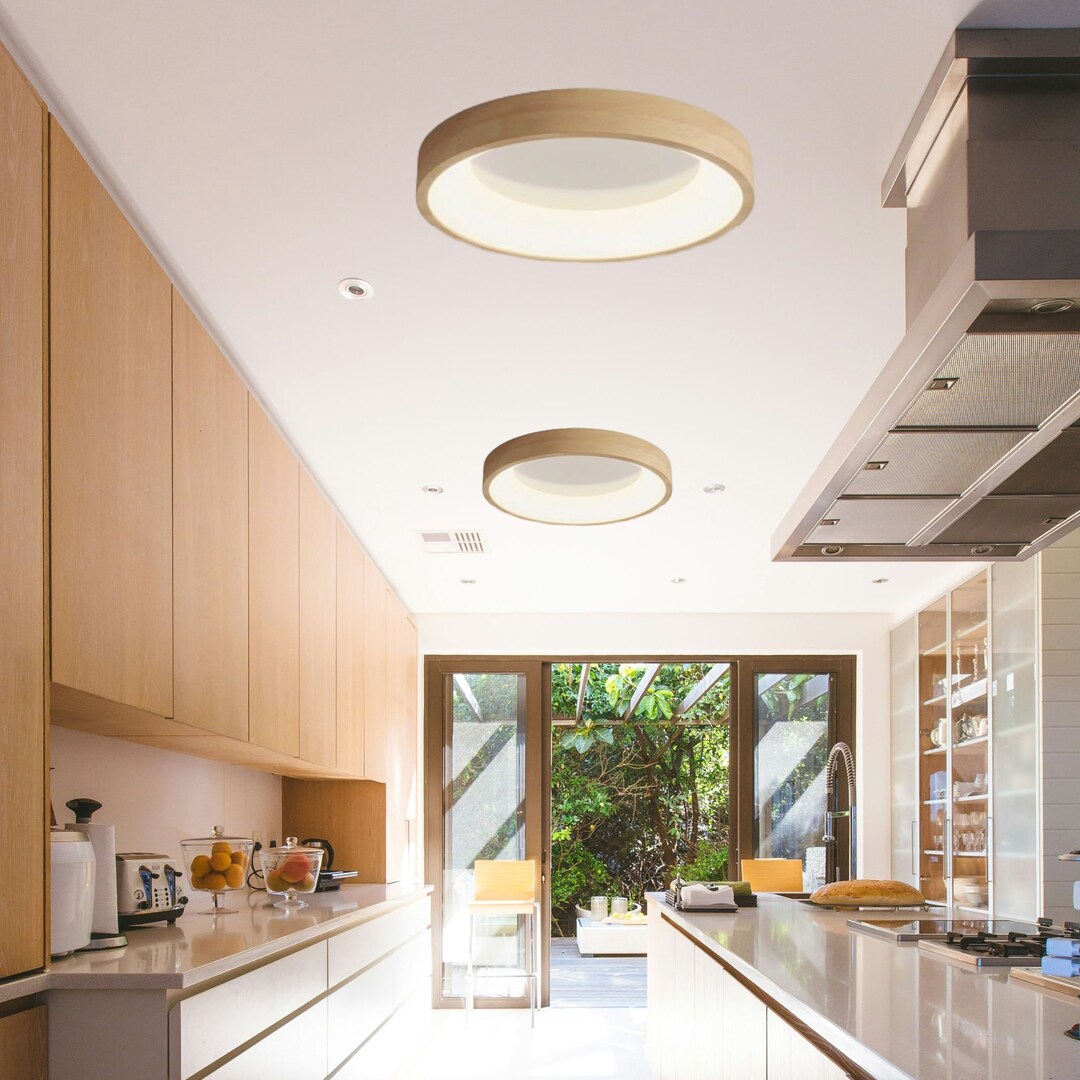 Ceiling LED Lamp Bedroom, Round Ceiling Lamp, Nordic Pendant Lighting ...