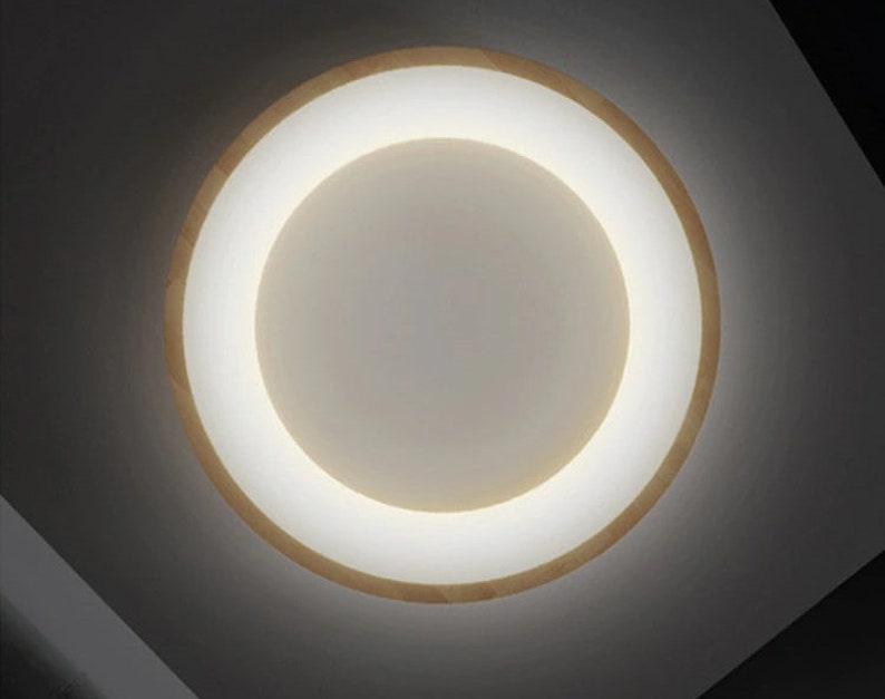 Ceiling LED Lamp Bedroom, Round Ceiling Lamp, Nordic Pendant Lighting ...