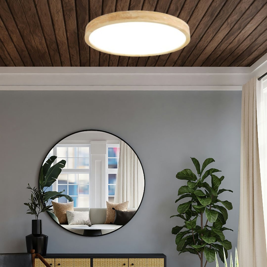 Circular Wall Lamp, Led Wall Lamp, Round Wall Lamp, Minimalist Wall ...