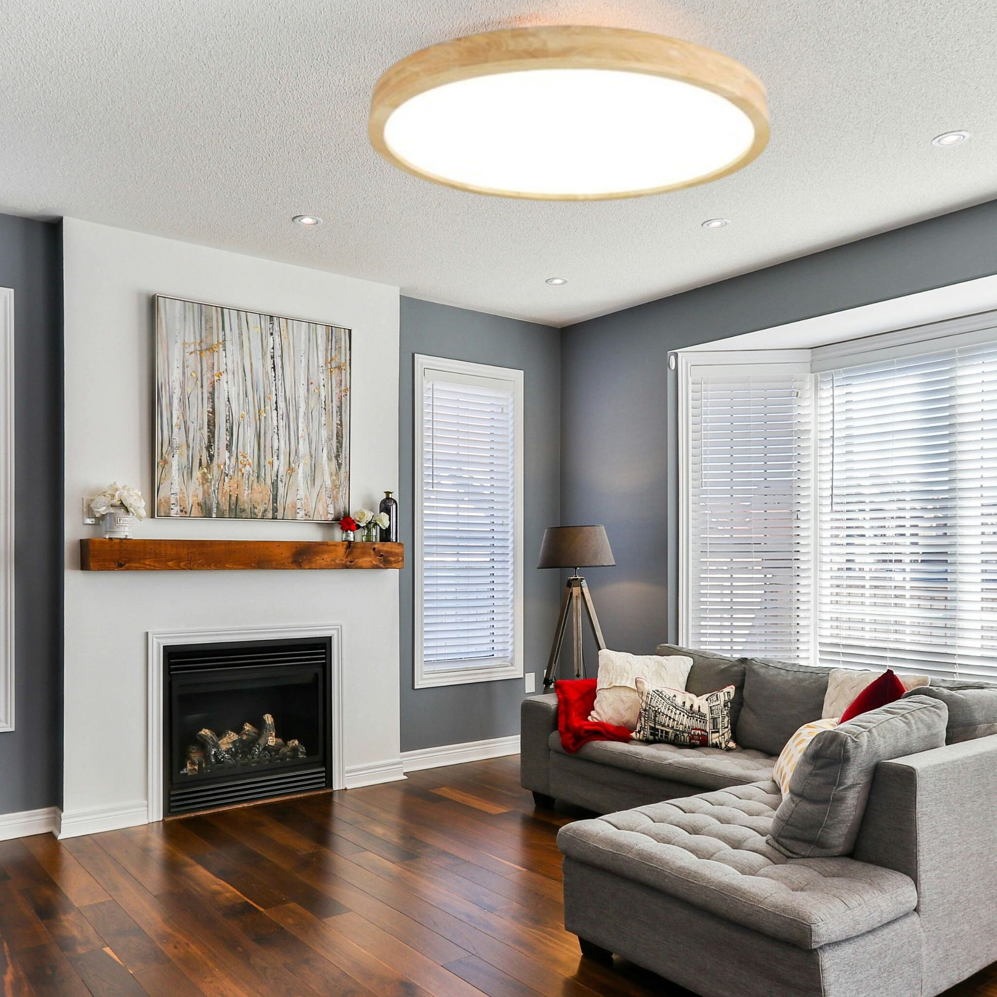 Circular Wall Lamp, Led Wall Lamp, Round Wall Lamp, Minimalist Wall ...