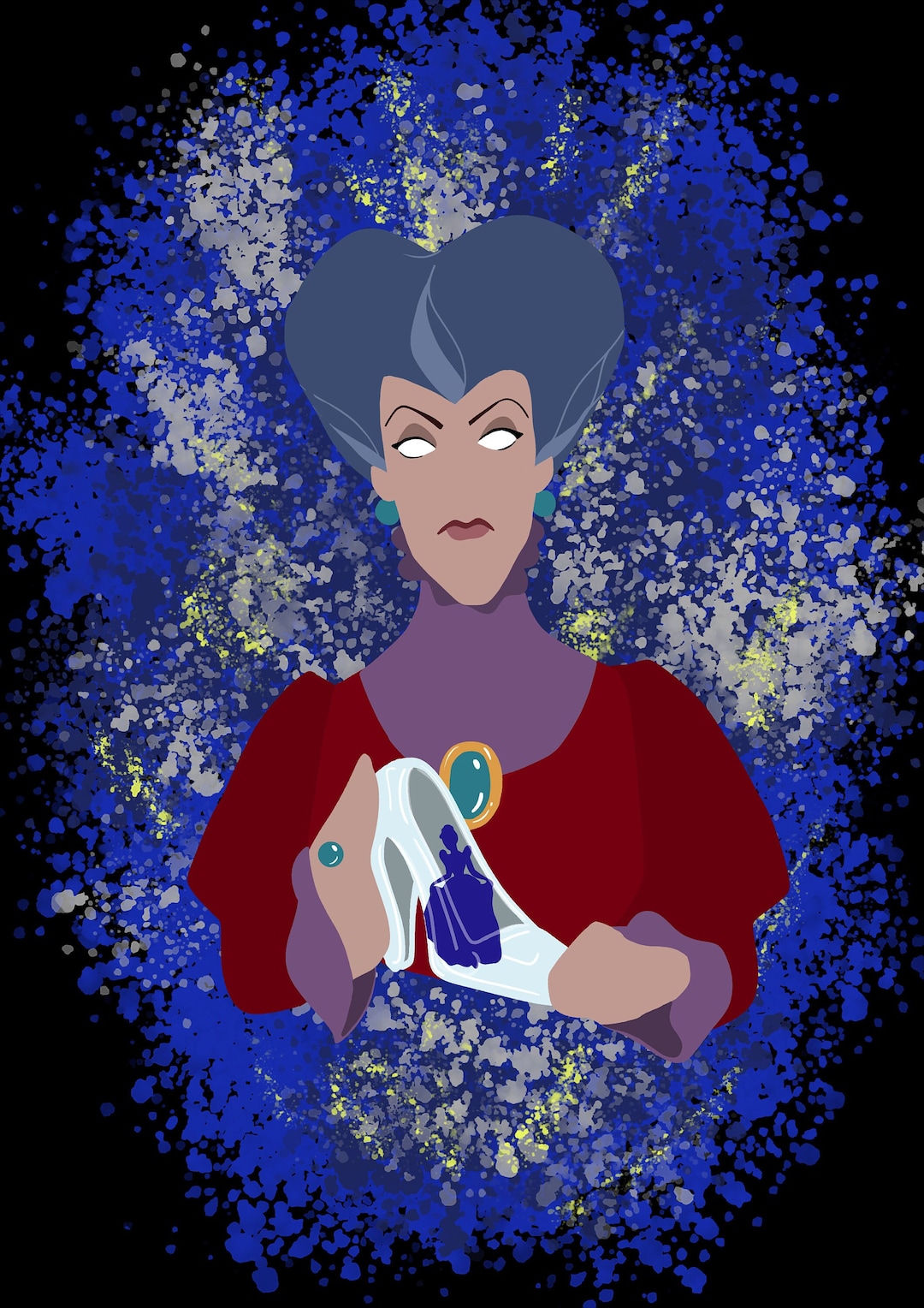 Cinderella Evil Step Mother - Etsy