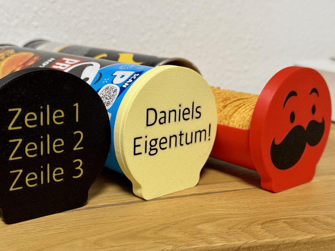 Pringles Chip Holder With Personalized Lid – Practical Snack Aid, Chip ...