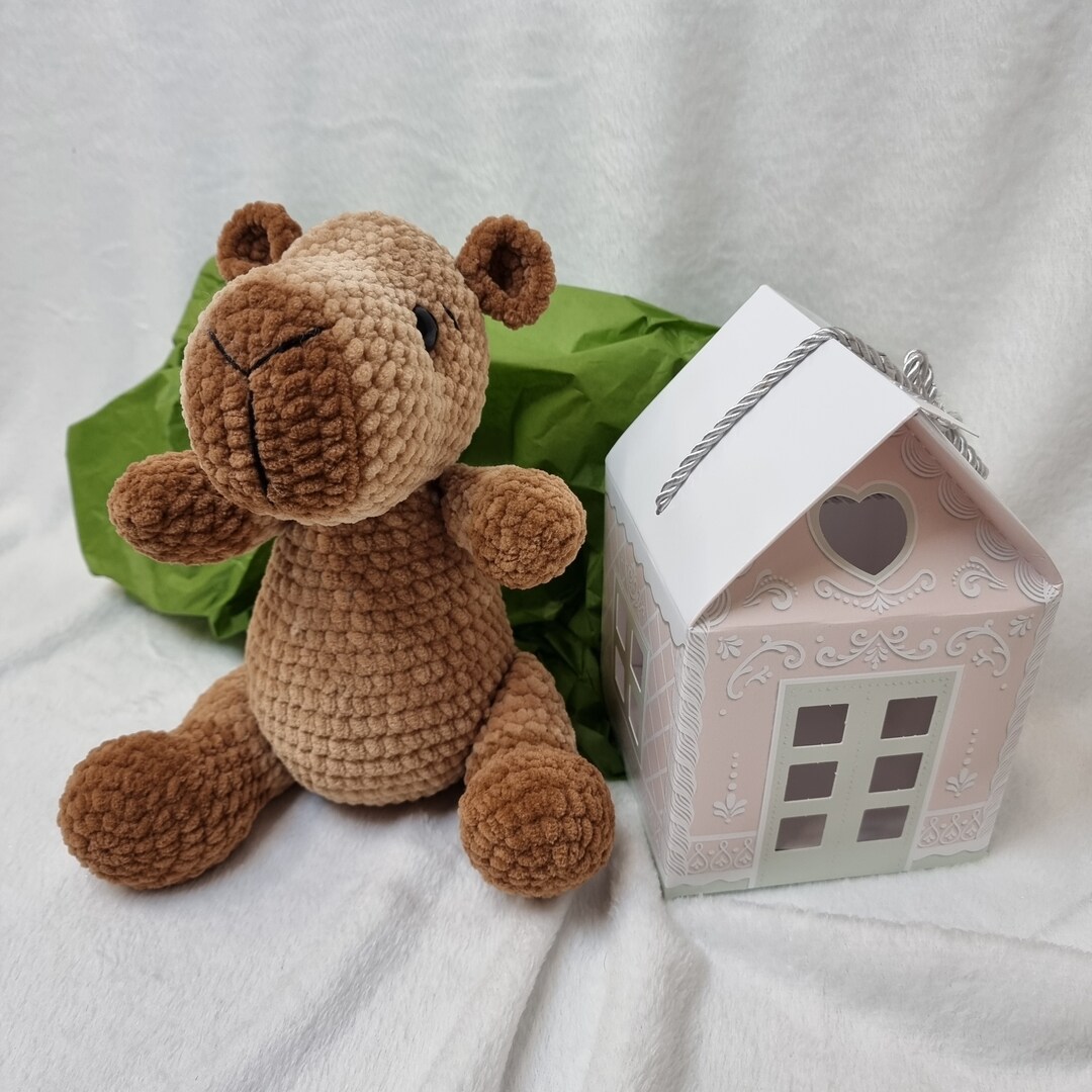 Crochet Capybara, Custom Plush Toy, Capybara Plush, Cool Stuff ...