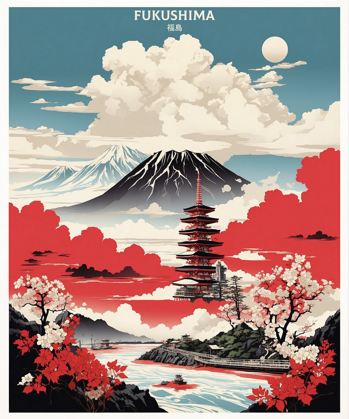 100 Japan Vintage Travel Posters, Japanese Wall Art, Vintage Poster ...