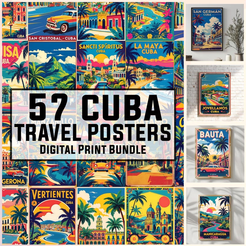 Cuba Poster - Etsy