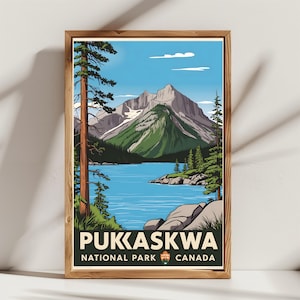 All 48 Canada National Parks Vintage Travel Posters Bundle, National ...