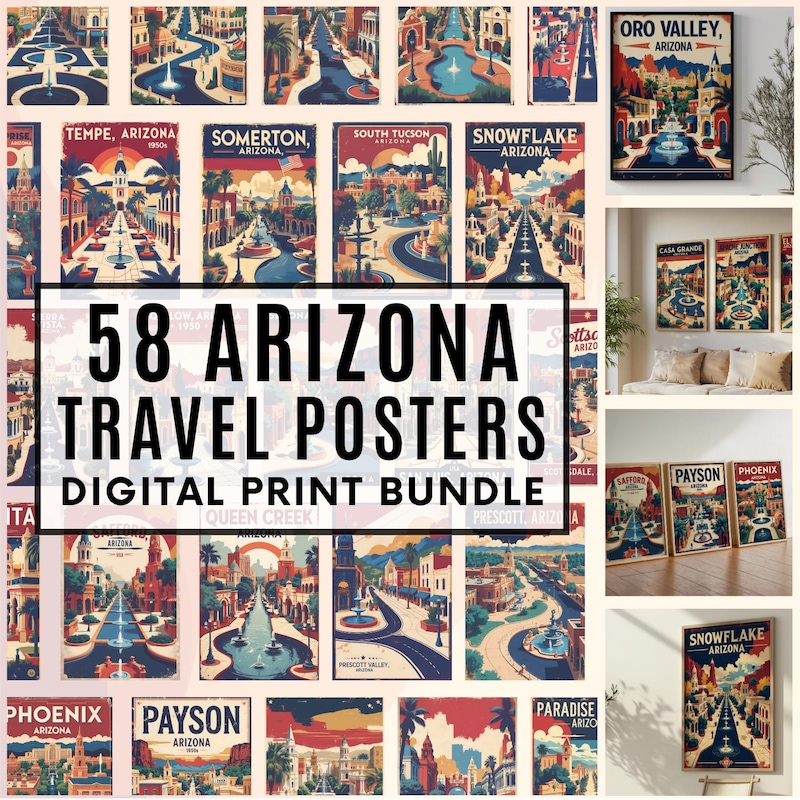 Arizona Poster - Etsy