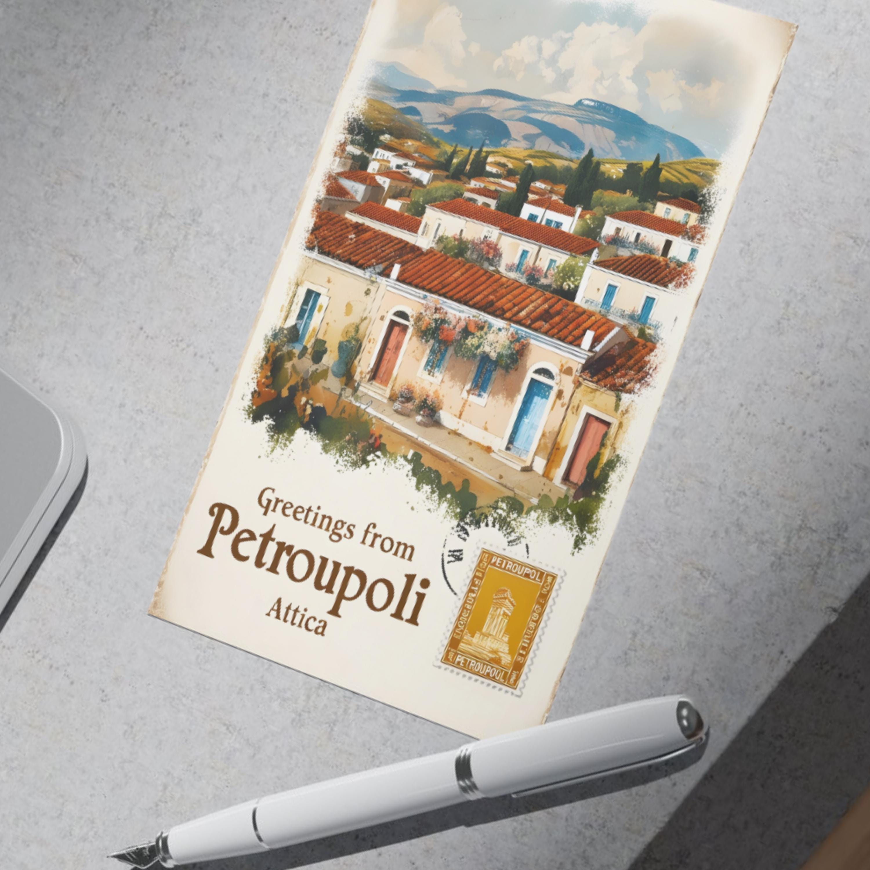 Greece Postcard Set, Cities From Greece, Greek Towns, Vertical ...