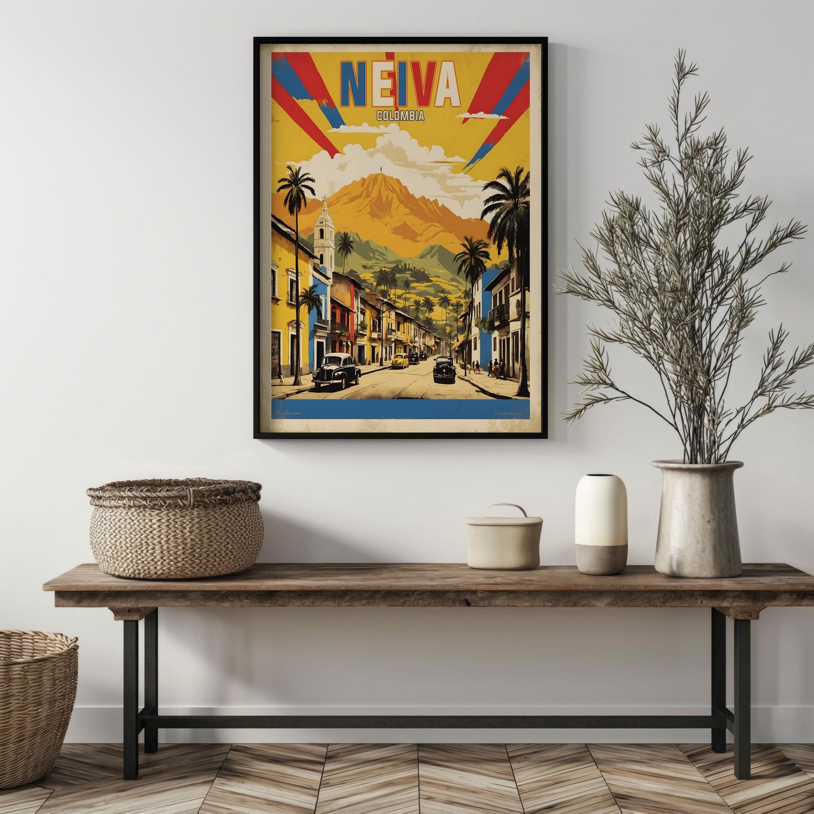 123 Colombia Vintage Travel Posters, Wall Art, Vintage Poster, Colombia ...