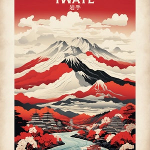50 Japan Vintage Travel Posters, Japanese Wall Art, Vintage Poster ...