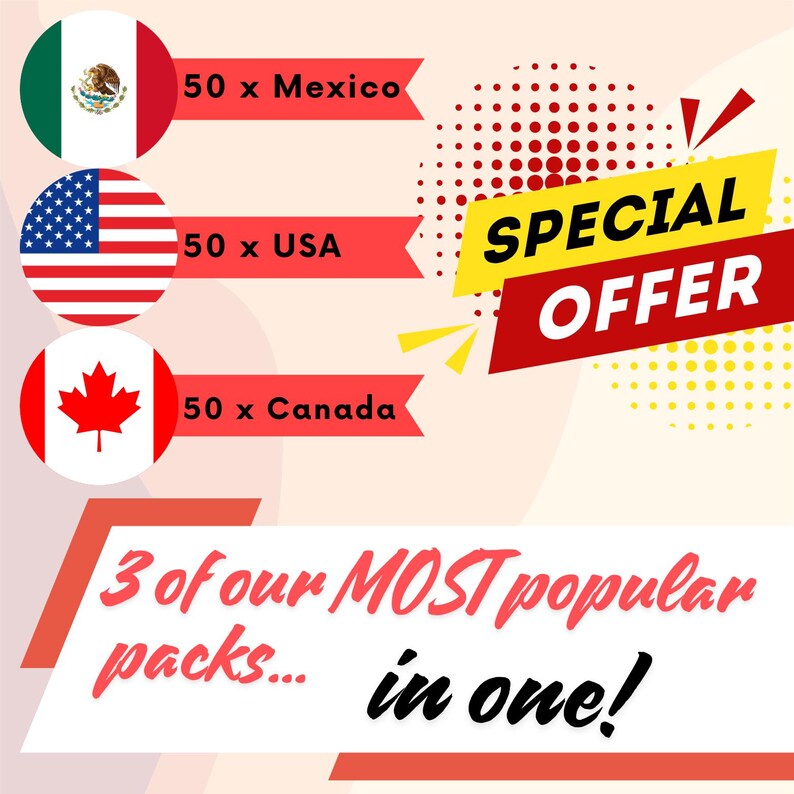 150 North America Vintage Travel Posters, Mexico, Canada, USA, Wall Art ...