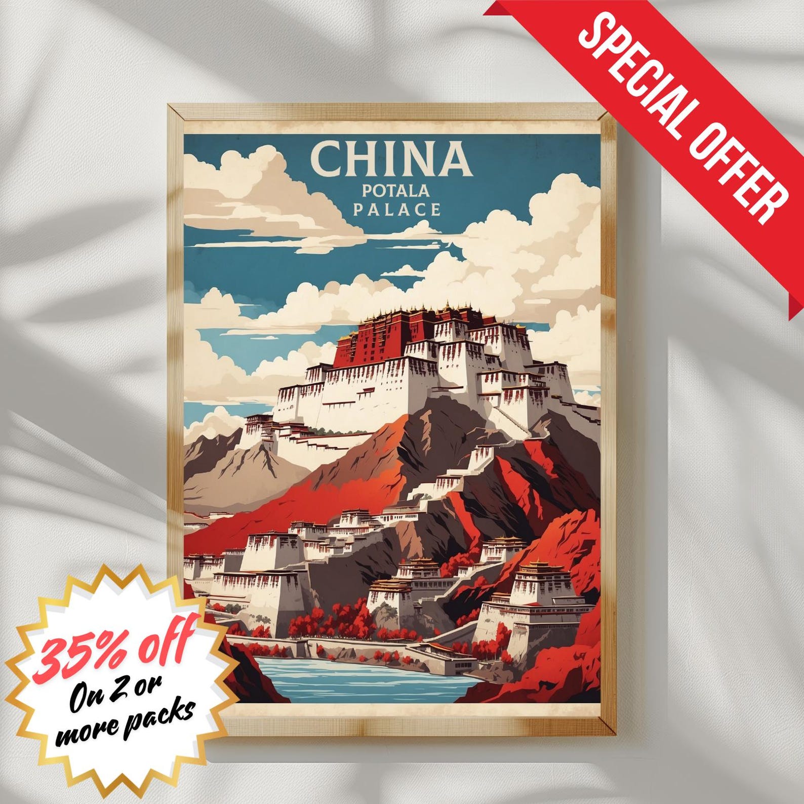 50 China Vintage Travel Posters, Chinese Wall Art, Vintage Poster ...