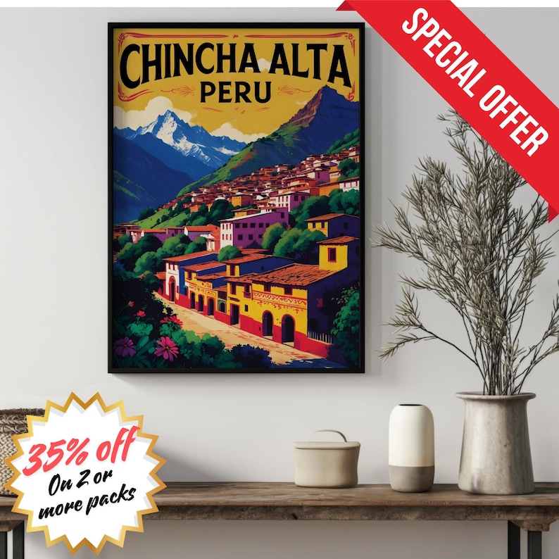 50 Peru Vintage Travel Posters, Two Sizes, Peruvian Wall Art, Vintage ...