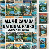 Printable Banff National Park Poster, Lake Moraine Travel Poster, Banff Canada Wall Art, Home ...