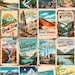 National Park Postcard Set 2 of Each, 63 Parks, Horizontal and Vertical ...