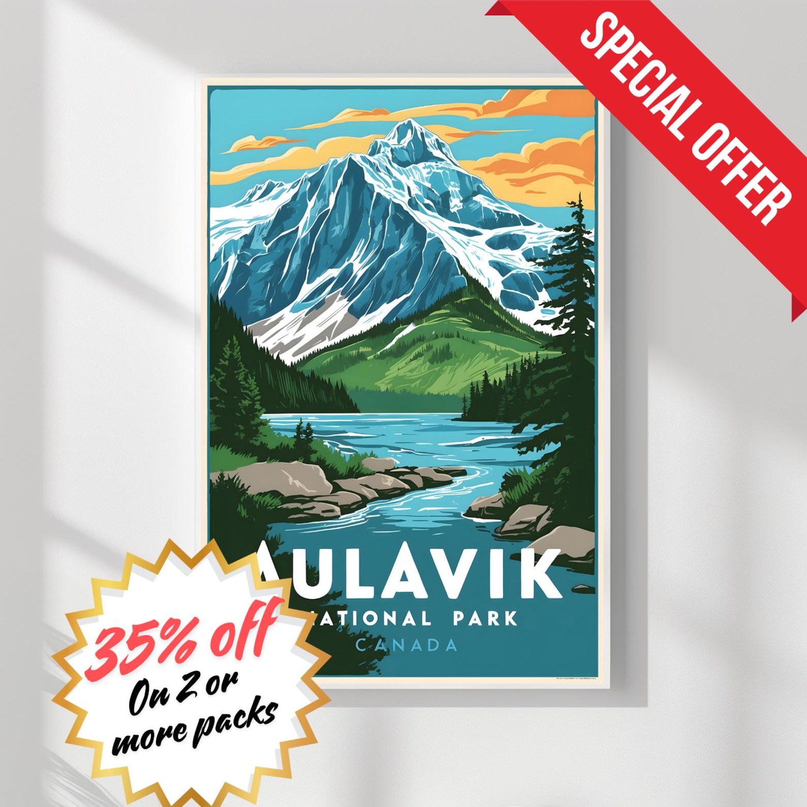 All 48 Canada National Parks Vintage Travel Posters Bundle, National ...