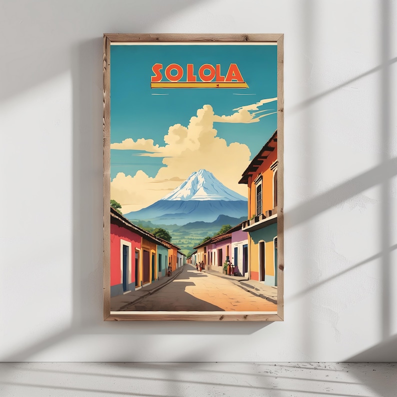 50 Guatemala Vintage Travel Posters, Wall Art, SVG, PDF, JPG, Guatemala ...