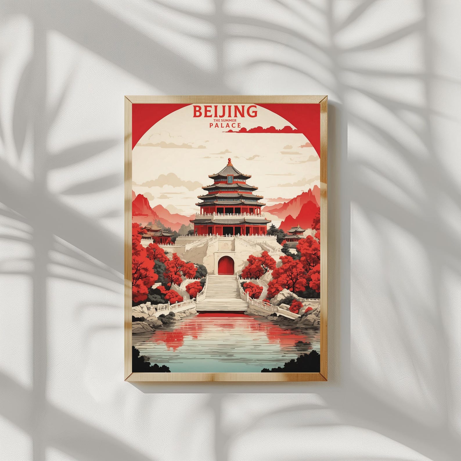 50 China Vintage Travel Posters, Chinese Wall Art, Vintage Poster ...