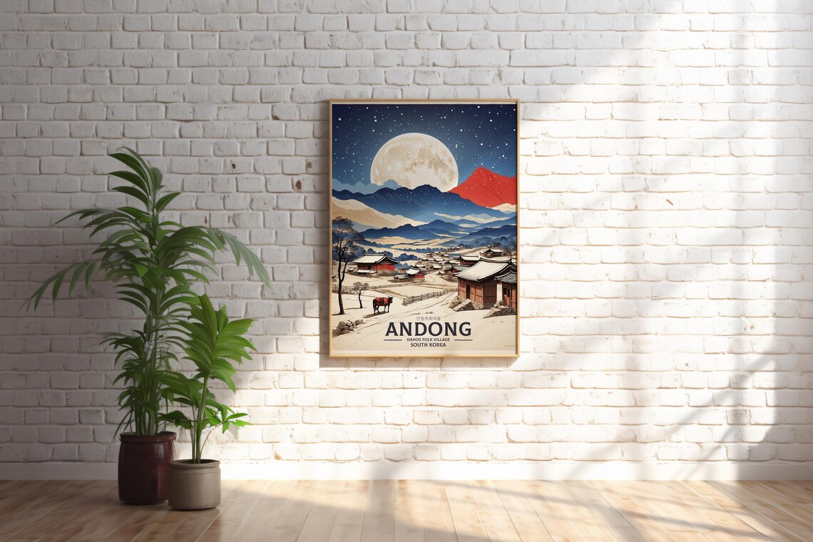 100 South Korea Vintage Travel Posters, South Korea Wall Art, Vintage ...