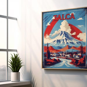 100 Chile Vintage Travel Posters, SVG, PDF, JPG, Wall Art, Vintage ...