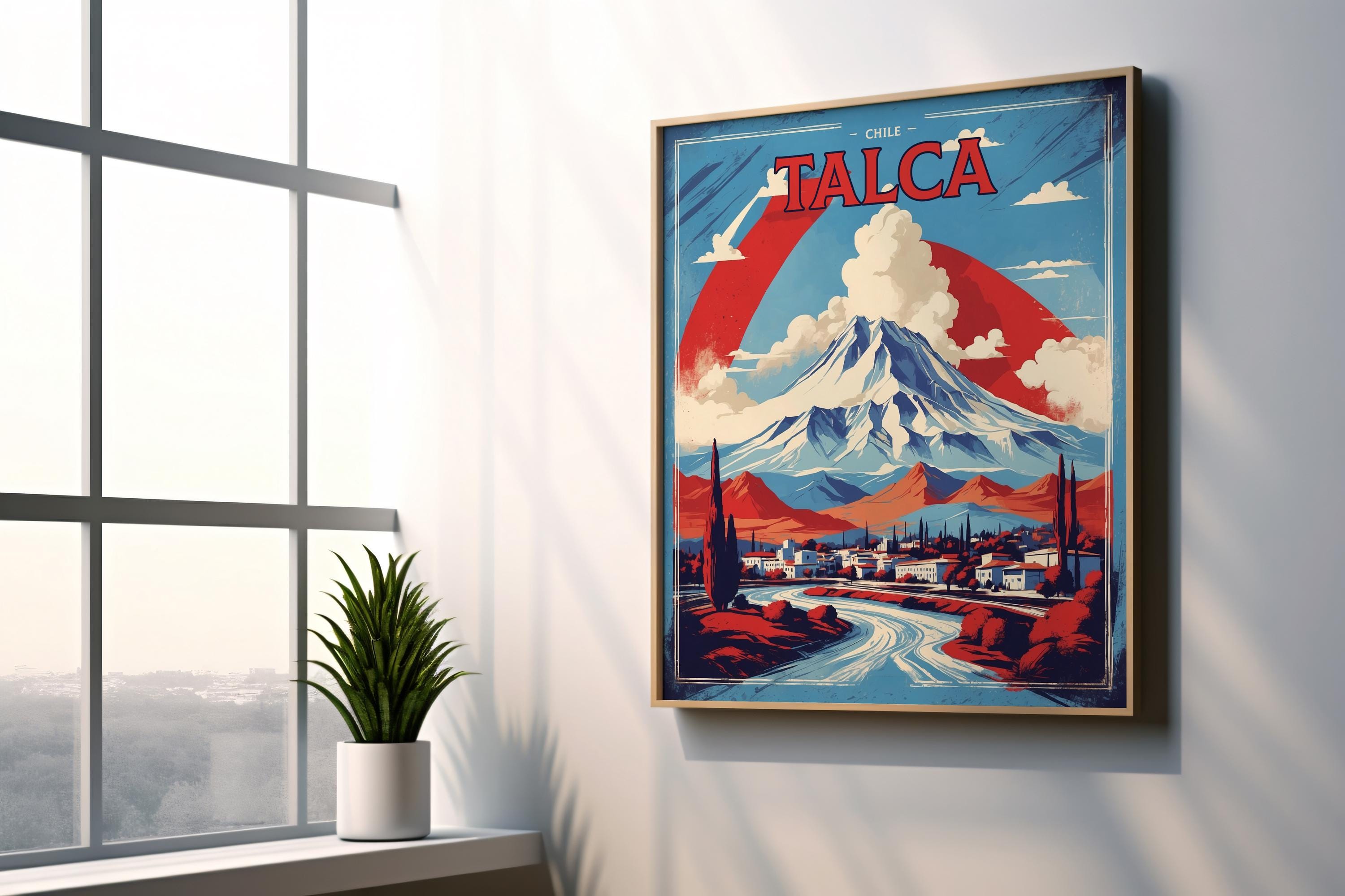 100 Chile Vintage Travel Posters, SVG, PDF, JPG, Wall Art, Vintage ...