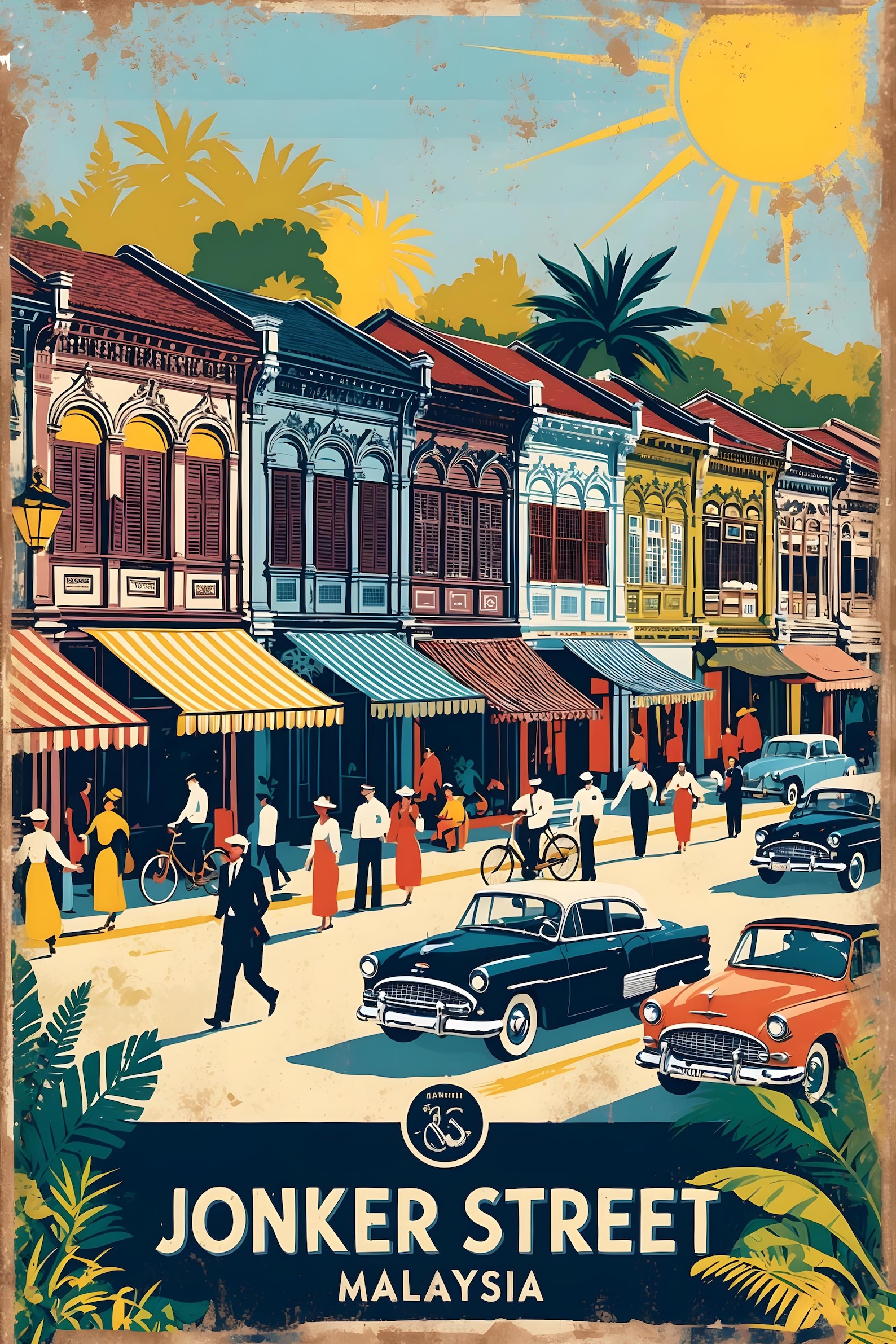 109 Malaysia Vintage Travel Posters, Wall Art, Vintage Poster, Souvenir ...