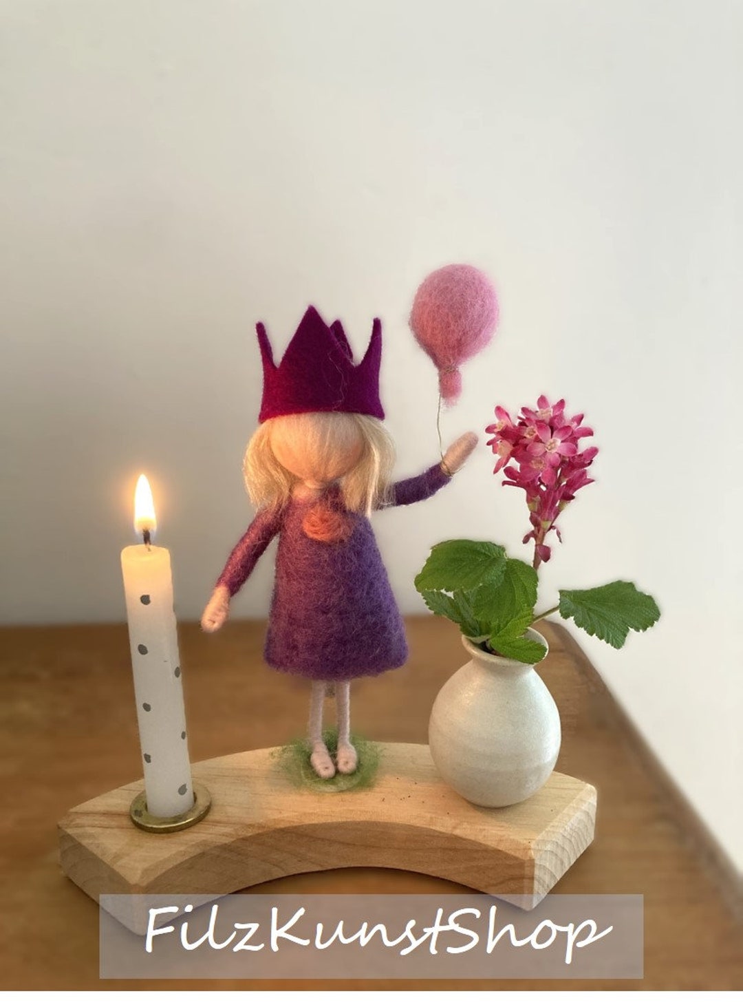 Birthday Plug Grimmsring Birthday Child Felt Plug Felt Figure Birthday ...