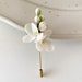 Blossom Lapel Pin Delicate Brooch Jasmine Lapel Pin Ivory Flower Lapel ...