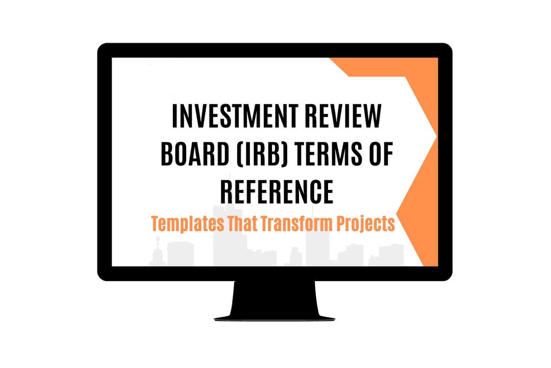Investment Review Board Terms of Reference Template - Etsy