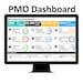 PMO Reporting Dashboard (portfolio Tracker Dashboard, Project Status ...