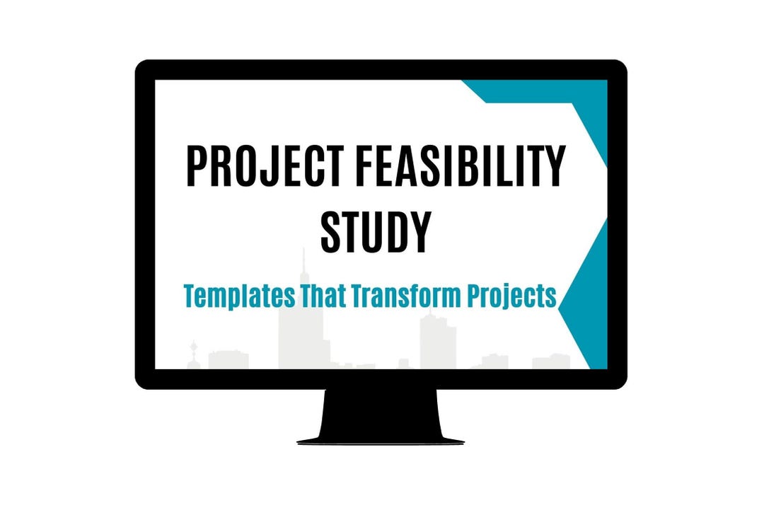 Project Feasibility Study Template PMI APM PRINCE2 - Etsy