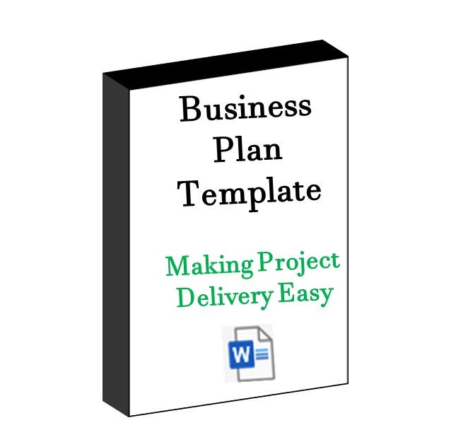 Business Plan Business Strategic Plan Word Template PMI APM PRINCE2 - Etsy