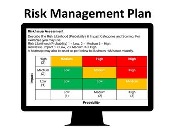 Risk Management Dashboard and Risk Management Plan. 2 Documents for ...
