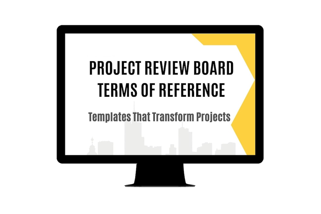 Project Review Board Terms of Reference Template - Etsy
