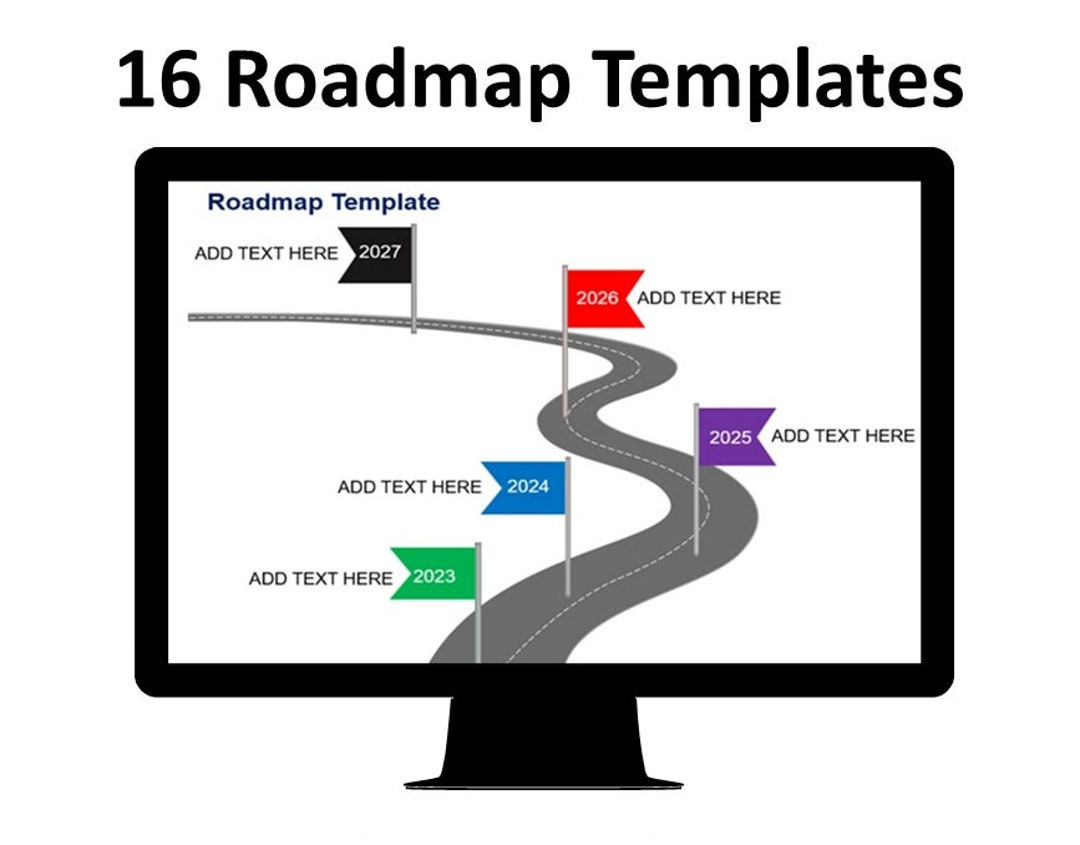 16 Roadmap Infographic Templates for the Price of 1. Incredible Value ...