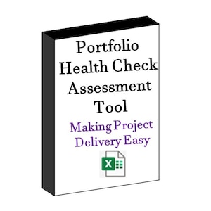 Portfolio Health Check Assessment Tool (excel) PMI APM PRINCE2 - Etsy