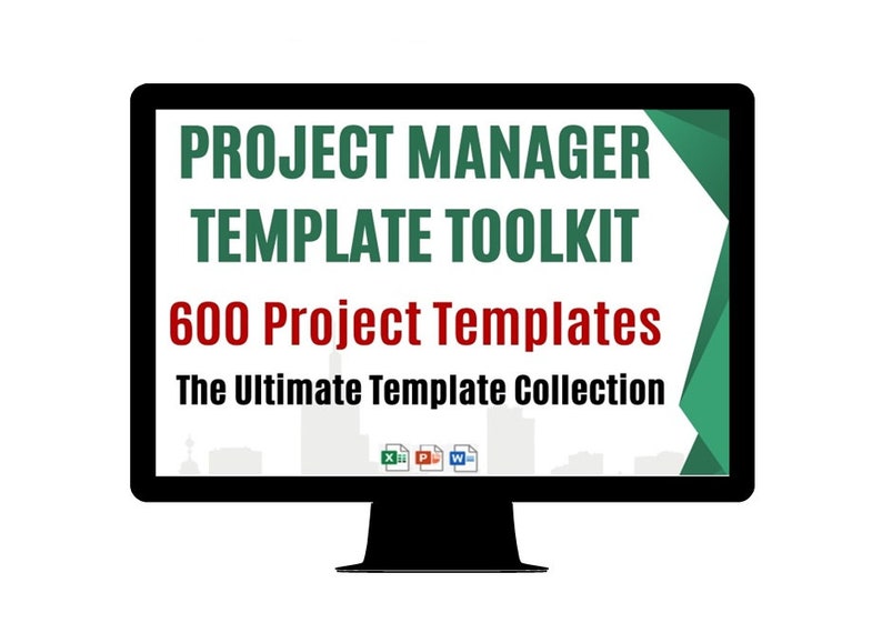 Project Manager Template Toolkit Collection 600 Professional Project ...