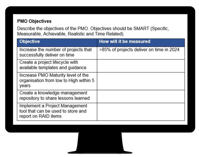 PMO Charter Terms of Reference (word) PMI APM PRINCE2 - Etsy