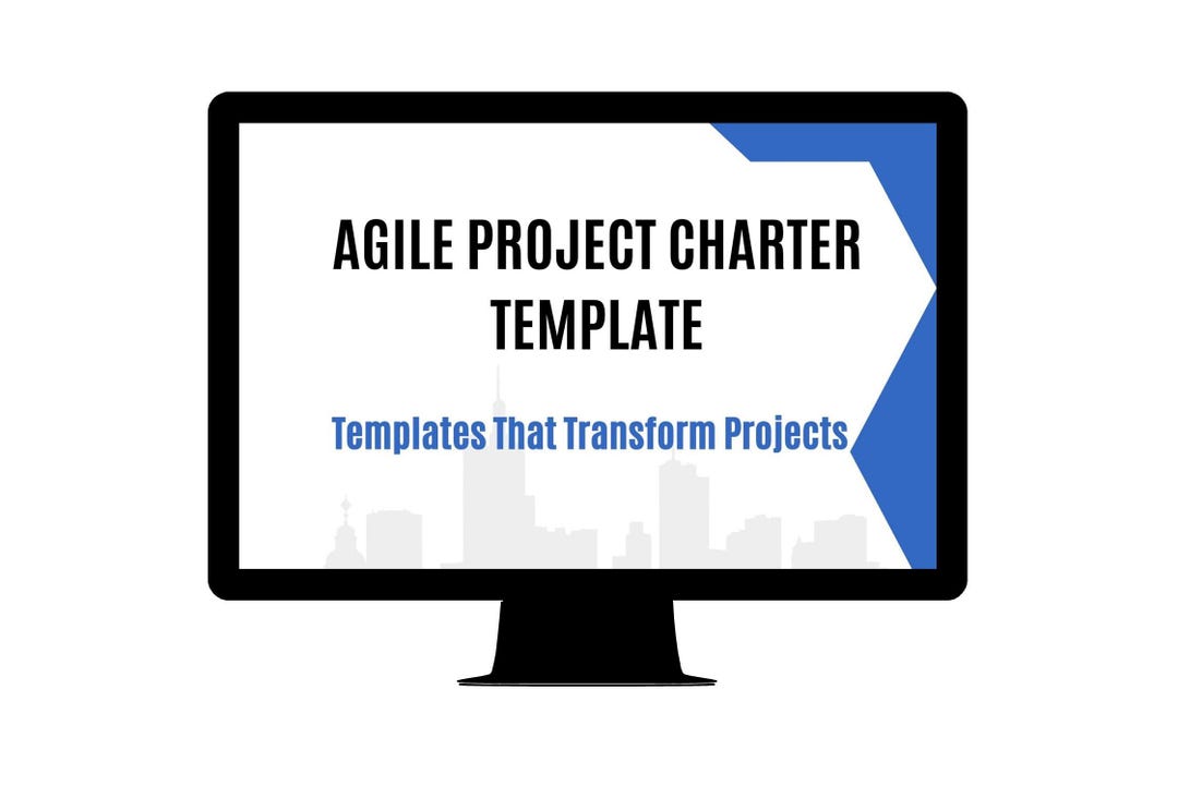 Agile Project Charter Template (project Mandate, Project Brief, Project ...
