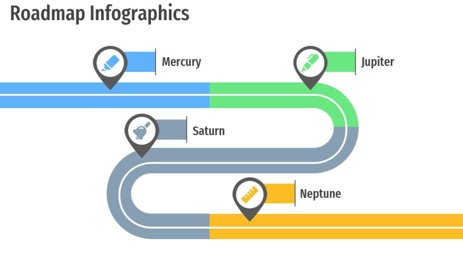 15 Roadmap Infographic Templates for the Price of 1. Incredible Value ...