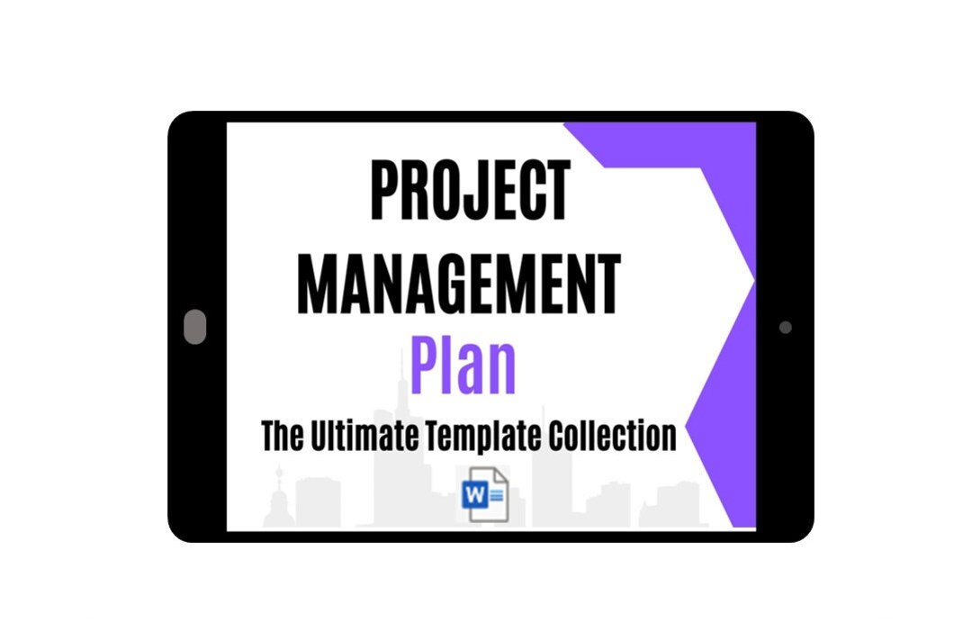 Project Management Plan PMP (word) PMI APM PRINCE2 - Etsy